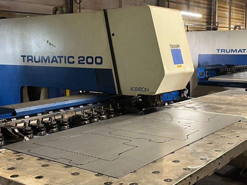 CNC Punching | Services | Curl Moducons